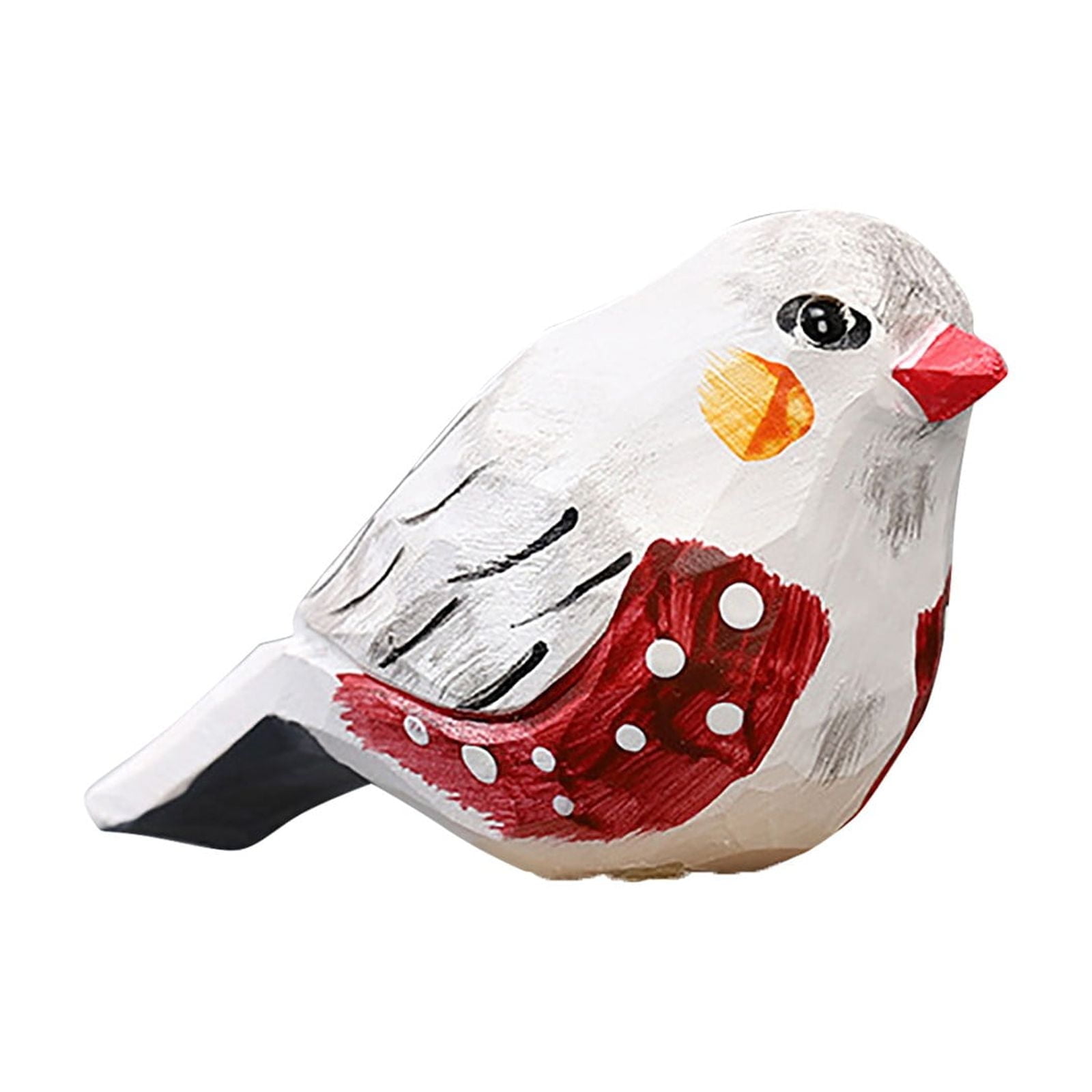 Handcrafted Wooden Bird Statues - Natural Outdoor & Indoor Decor ...