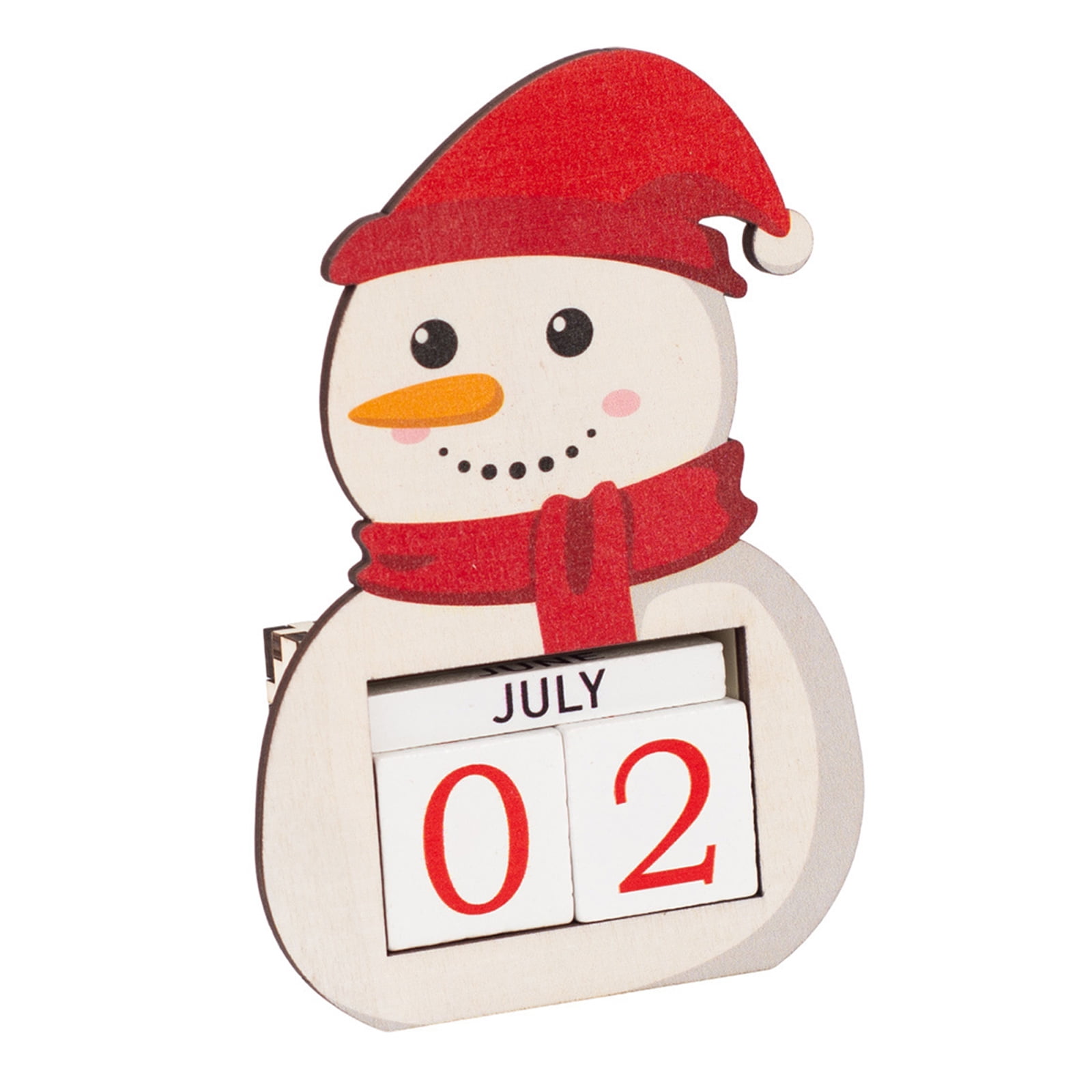 Festival Countdown Calendar Wooden Decorative Display Durability ...