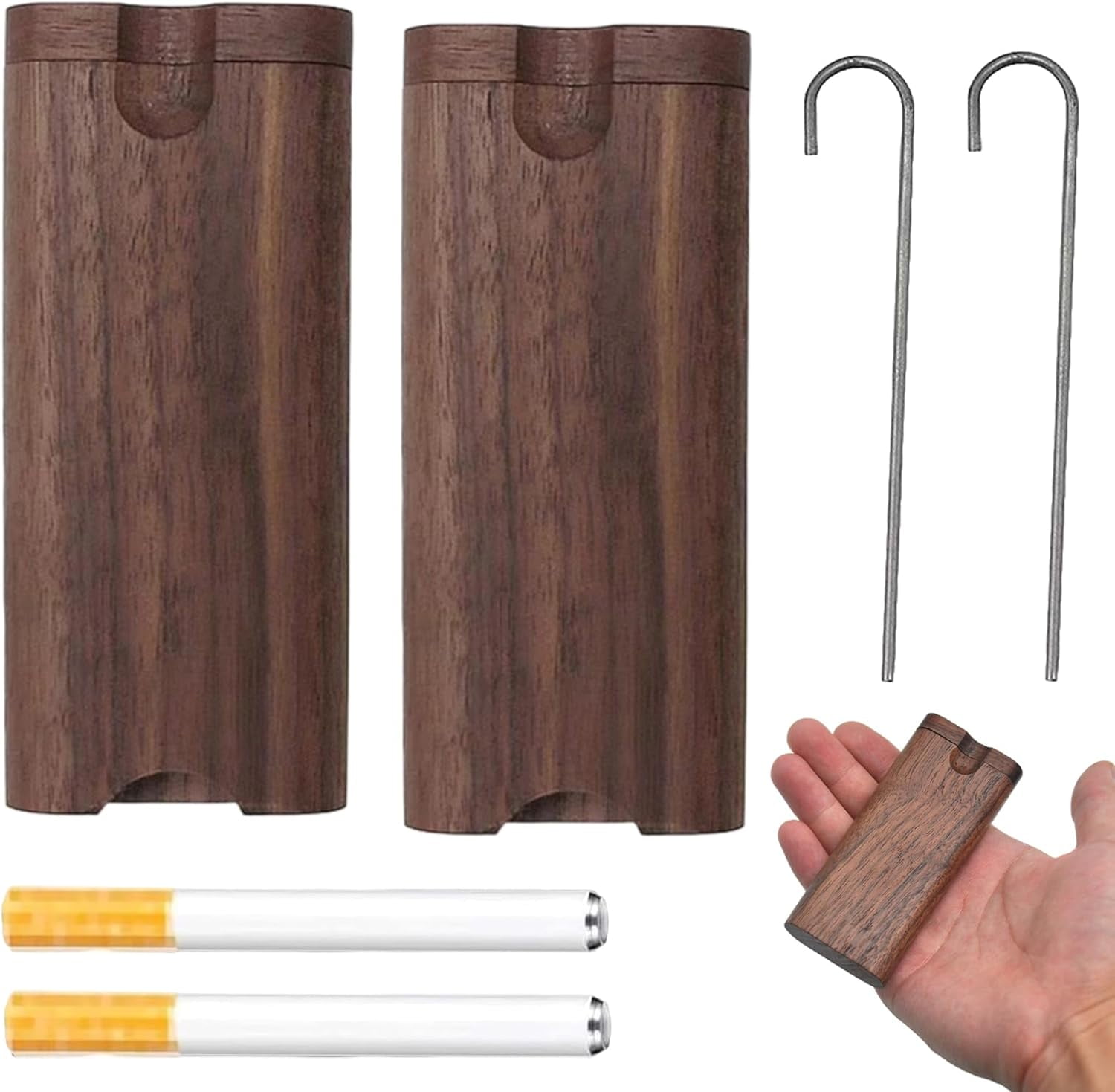 Handcrafted Wooden Decorative Box Walnut Wood Storage Box, DIY lovers ...