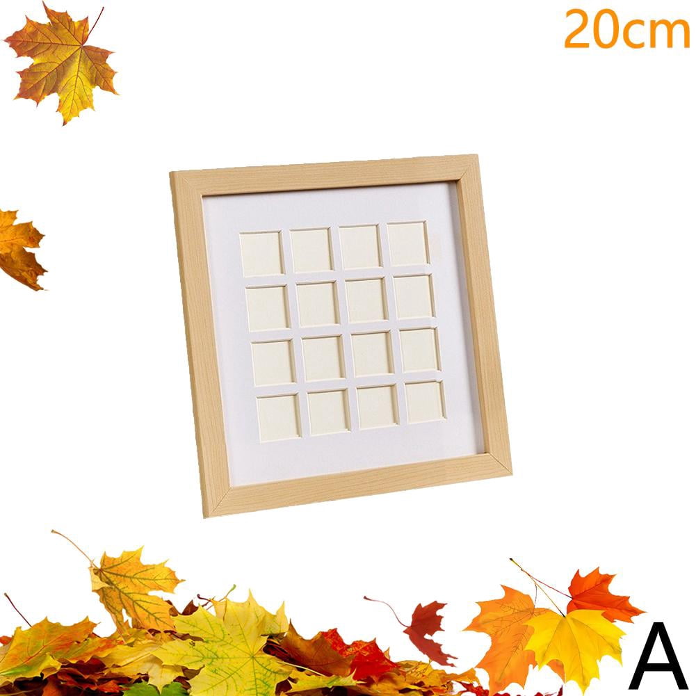 Handcrafted Wooden Frame - Unique Leaf Shape, A3/A4 Sizes, Eco-Friendly ...
