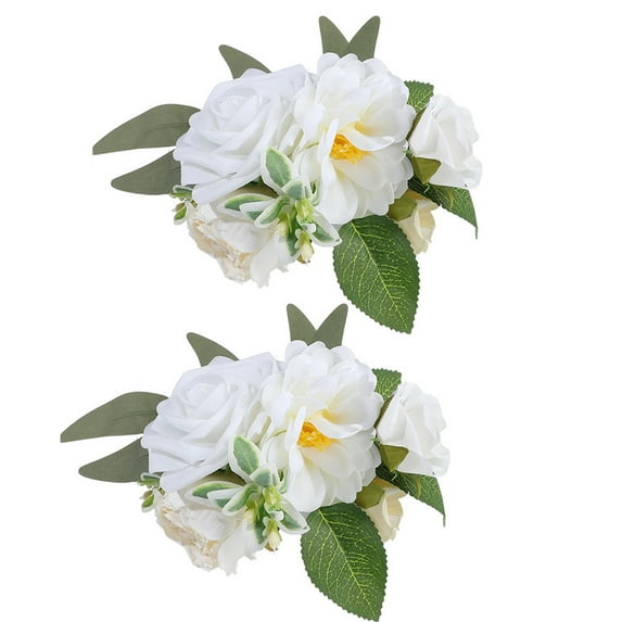 Handcrafts Artificial Flower Cake Toppers Decorative Flowers for ...