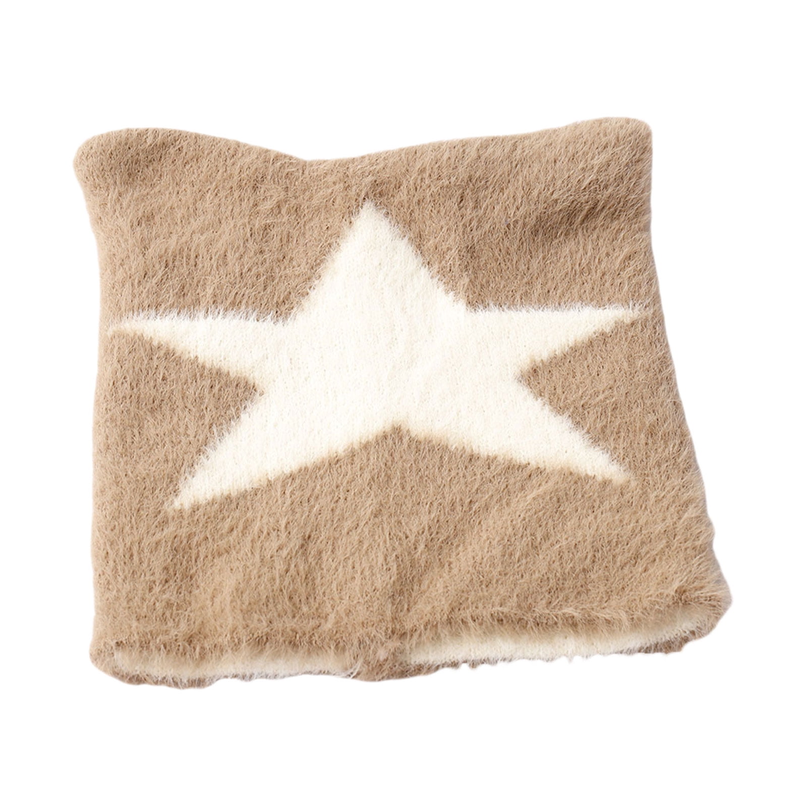 Handcrochet Hat with Devil Ear Fashion 2000s Fivepointed Star Brimless ...