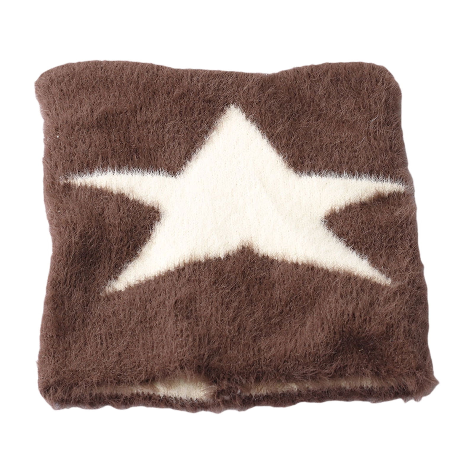 Handcrochet Hat with Devil Ear Fashion 2000s Fivepointed Star Brimless ...