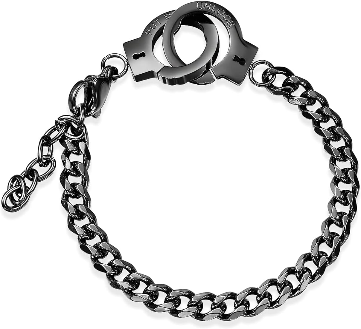 Handcuff Bracelet, Mini Handcuff Bracelet Stainless Steel Anklet ...