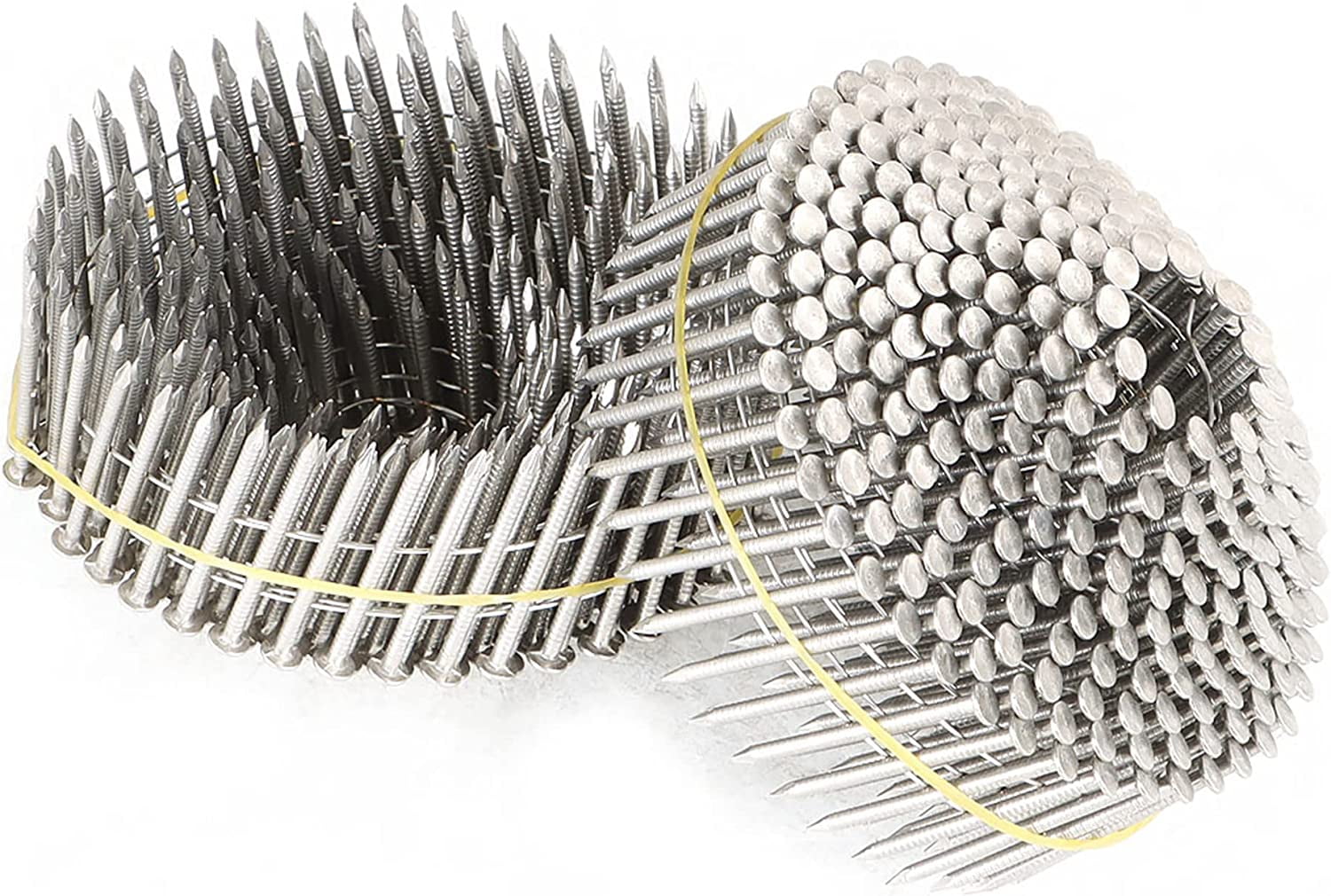 Handdo 1200 Counts Coil Siding Nail Full Round Head Wire Collated Coil ...