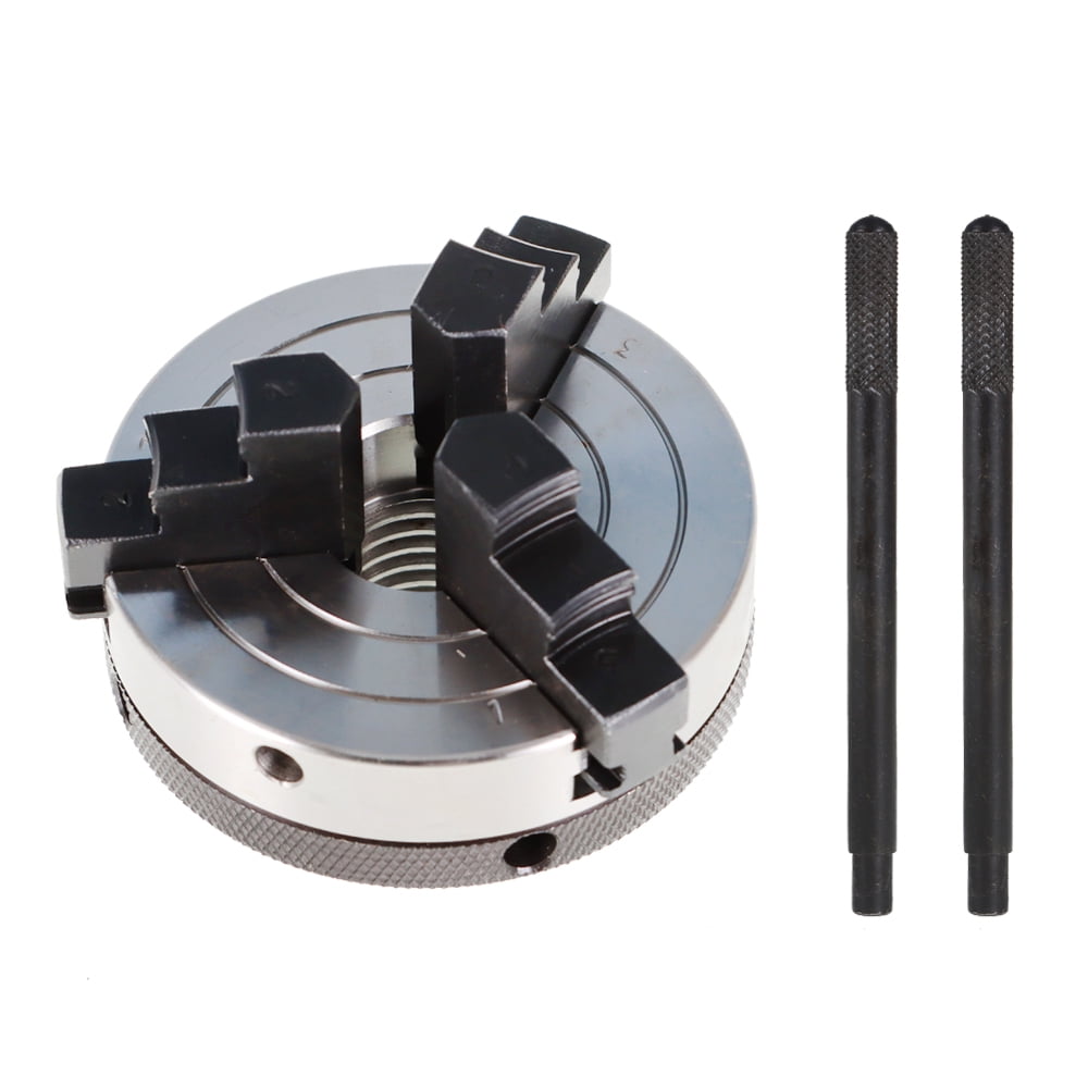 Handdo 3" 3 Jaw Mini Wood Lathe Chuck Selfcentering Lathe Chuck With 1 ...