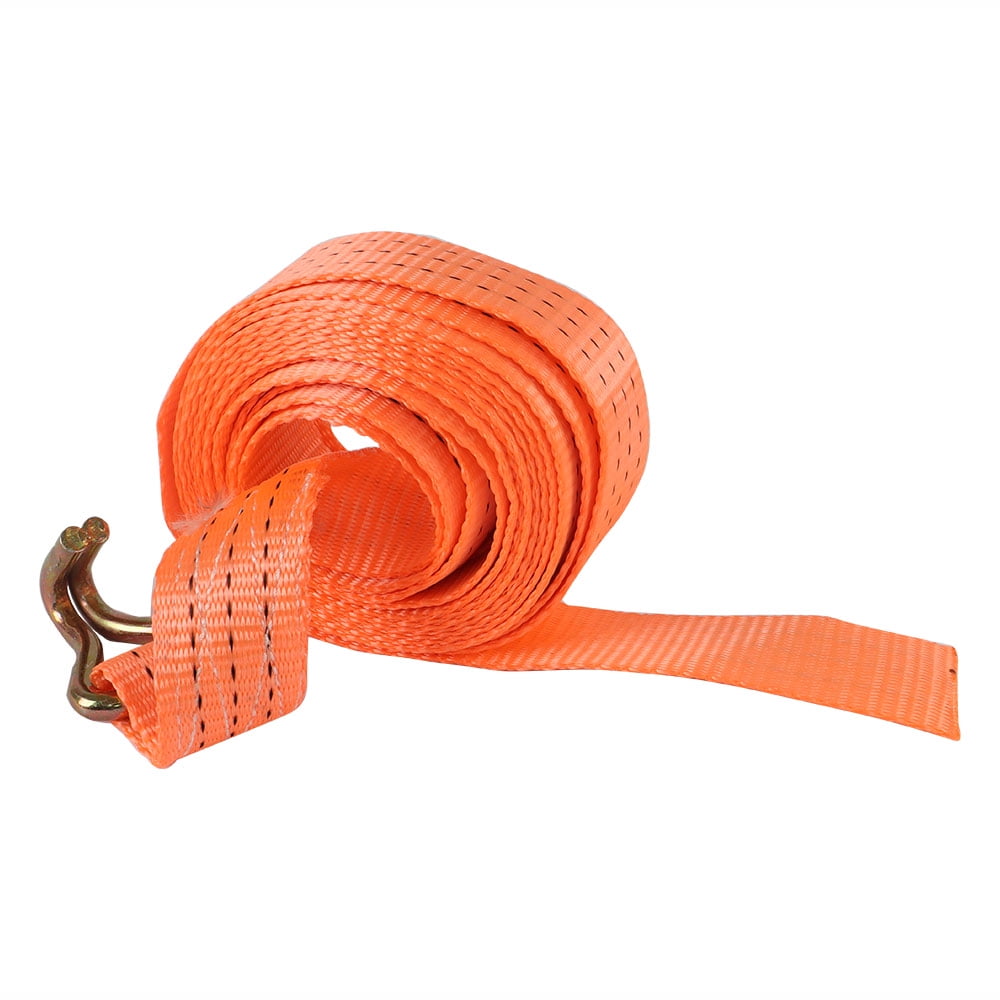 Handdo 4 pack 1.5" × 15' Polyester Ratchet Straps 4000 lb J Hook Heavy ...