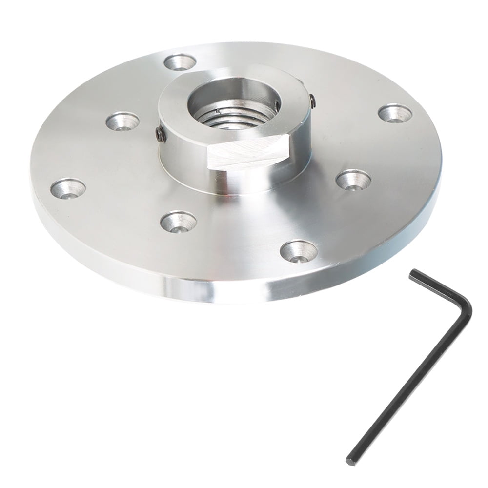 Handdo 6 Inch Wood Lathe Face Plate For 1-1/4" x RH 8tpi Threaded With ...