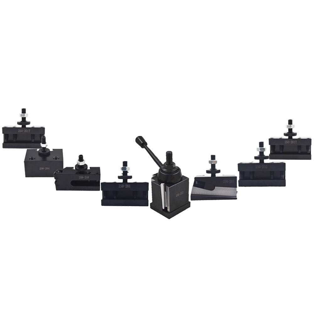 Handdo BXA 250-222 Wedge Type Tool Post Quick Change For Lathe 10-15" 6 ...