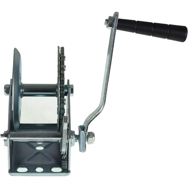 Handdo Heavy Duty Hand Winch 1100LBS Hand Winch Steel Boat Trailer ...