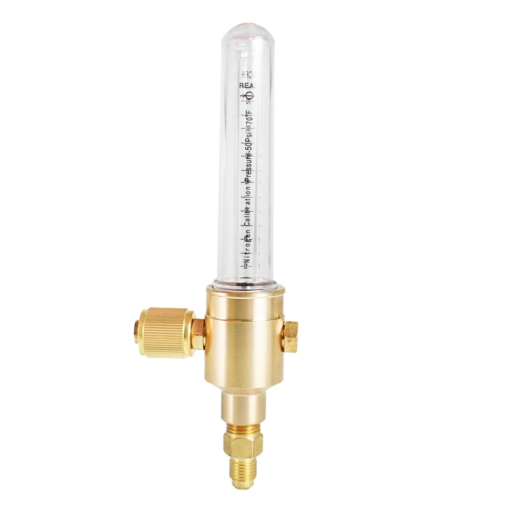 Handdo Nitrogen Flow Meter Max inlet Pressure 50 PSIG Brass Body ...
