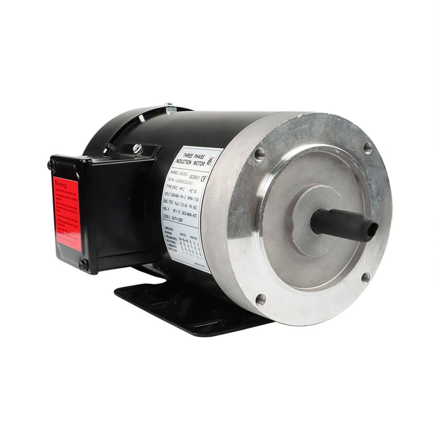 Handdo Three Phase Air Compressor Motor 2HP 56C Frame 1800RPM TEFC 60HZ ...