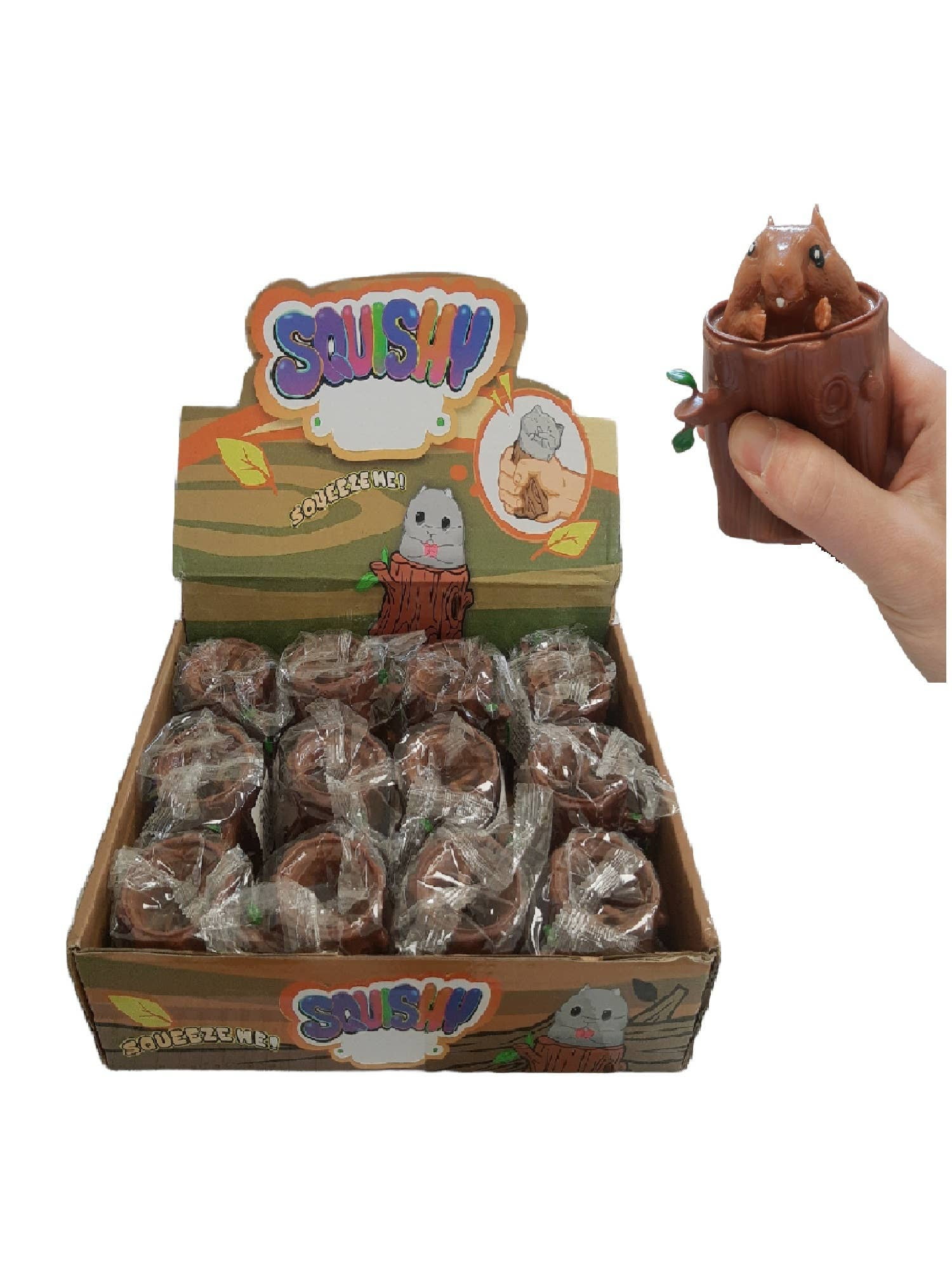 Handee Products - Pop-Up Squirrel Fidget Toy - Walmart.com