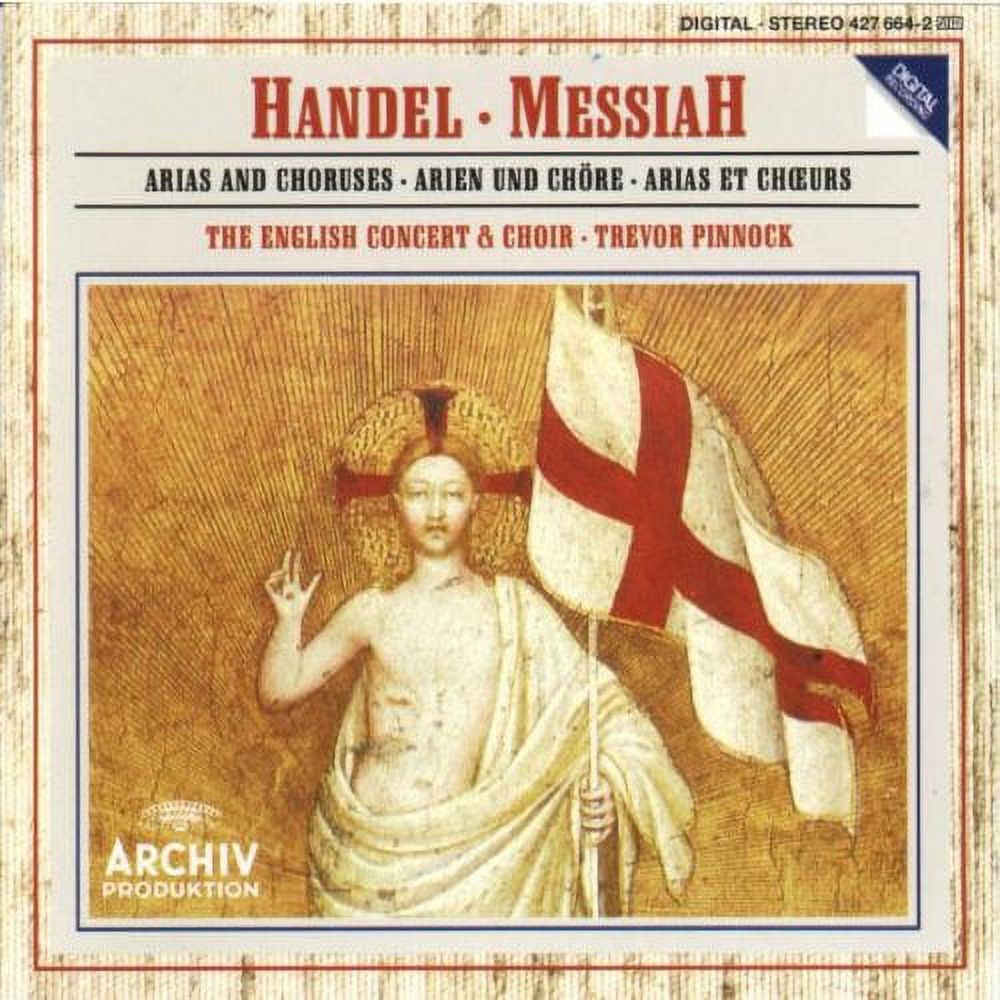 Pre-Owned Handel: Messiah (Arias and Choruses) by Trevor Pinnock (CD ...