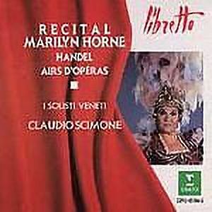 Pre-Owned - Handel Recital: Airs d'Operas / Marilyn Horne by (CD, Feb ...