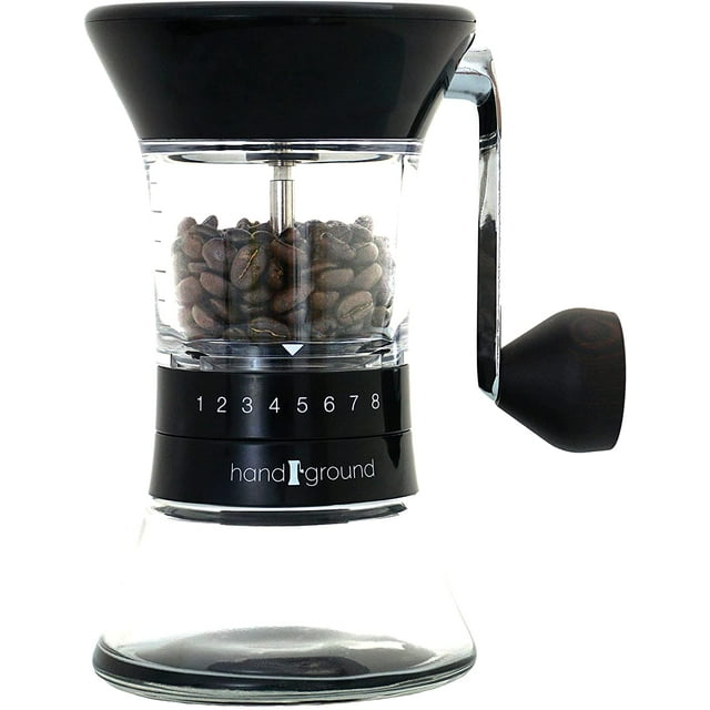 Handground Precision Manual Coffee Grinder: Silent Hand Crank, Conical ...