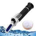 Handheld 0-100% Salinity Aquarium ATC Refractometer 1.000-1.070SG ...