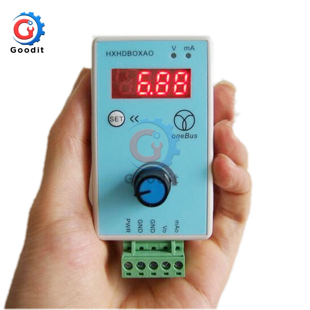 Handheld 0-10V/2-10V 0-20mA/4-20mA Signal Generator Adjustable Current ...