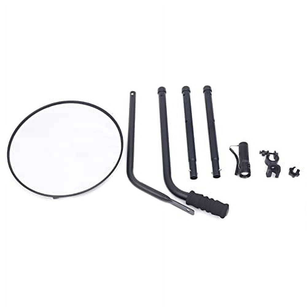 Handheld 12-Inch Car Inspection Mirror, Retractable Inspection Convex ...