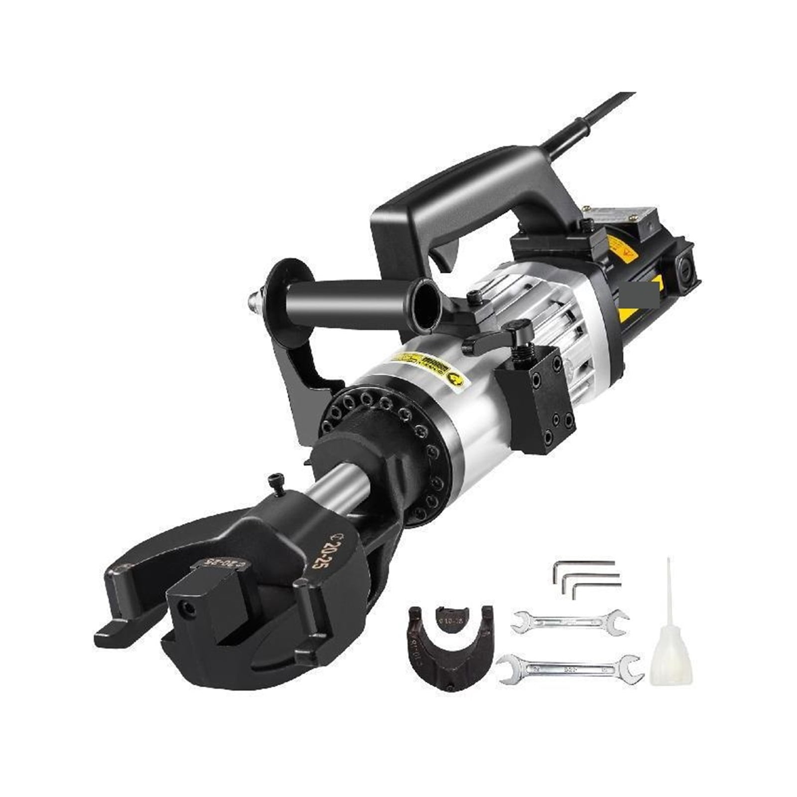 Handheld 1500W Electric Hydraulic Rebar Steel Bender, 4mm-25mm 110 ...