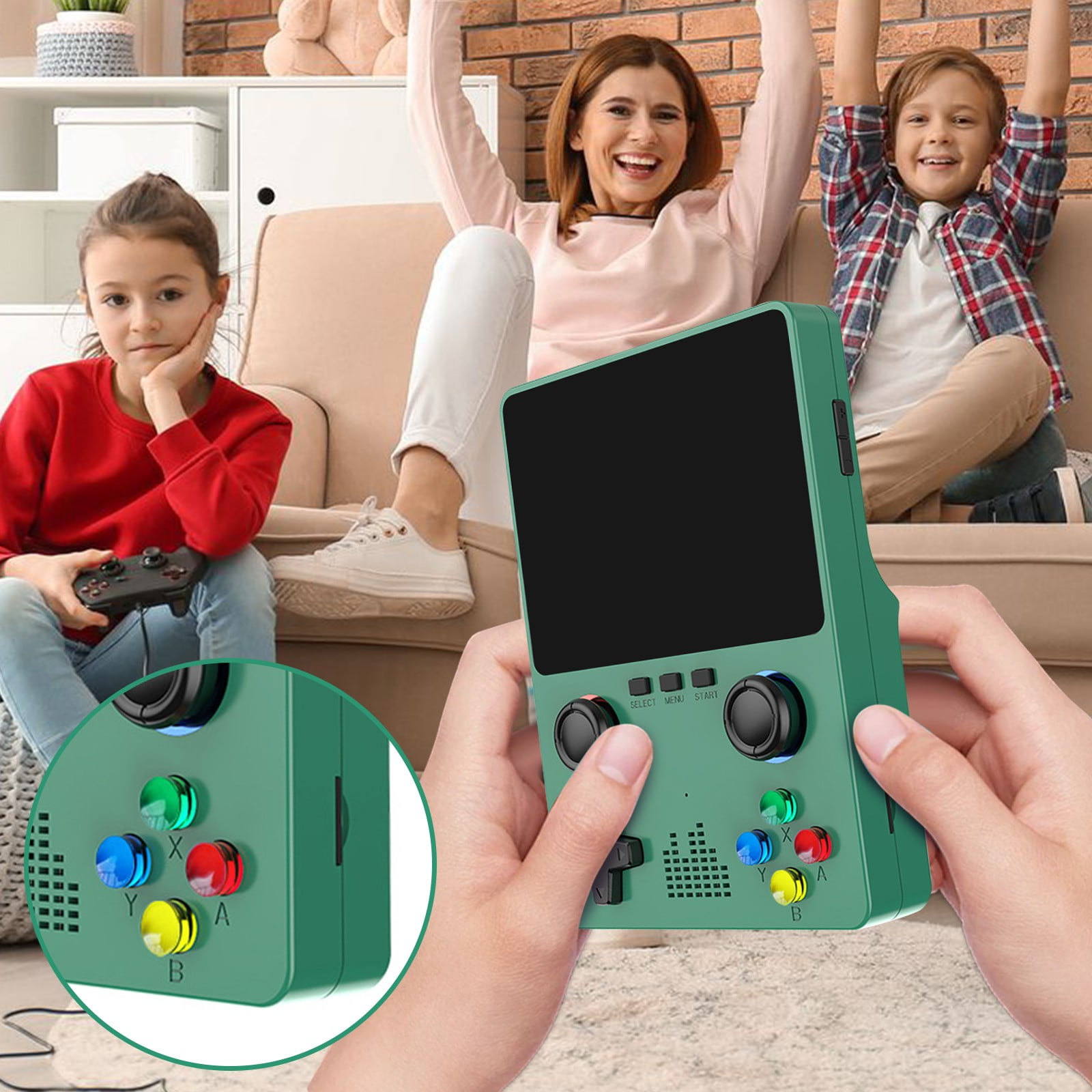 Handheld,640x480 Resolution,Type-C Quick ,Charging Retroblast Console ...