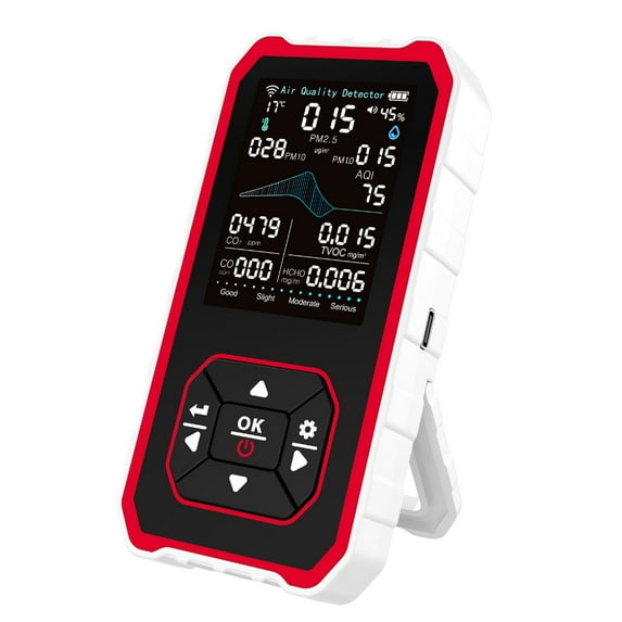 Handheld Air Quality Monitors with Advanced Sensors for Precise Gas Detection in Homes Office ...