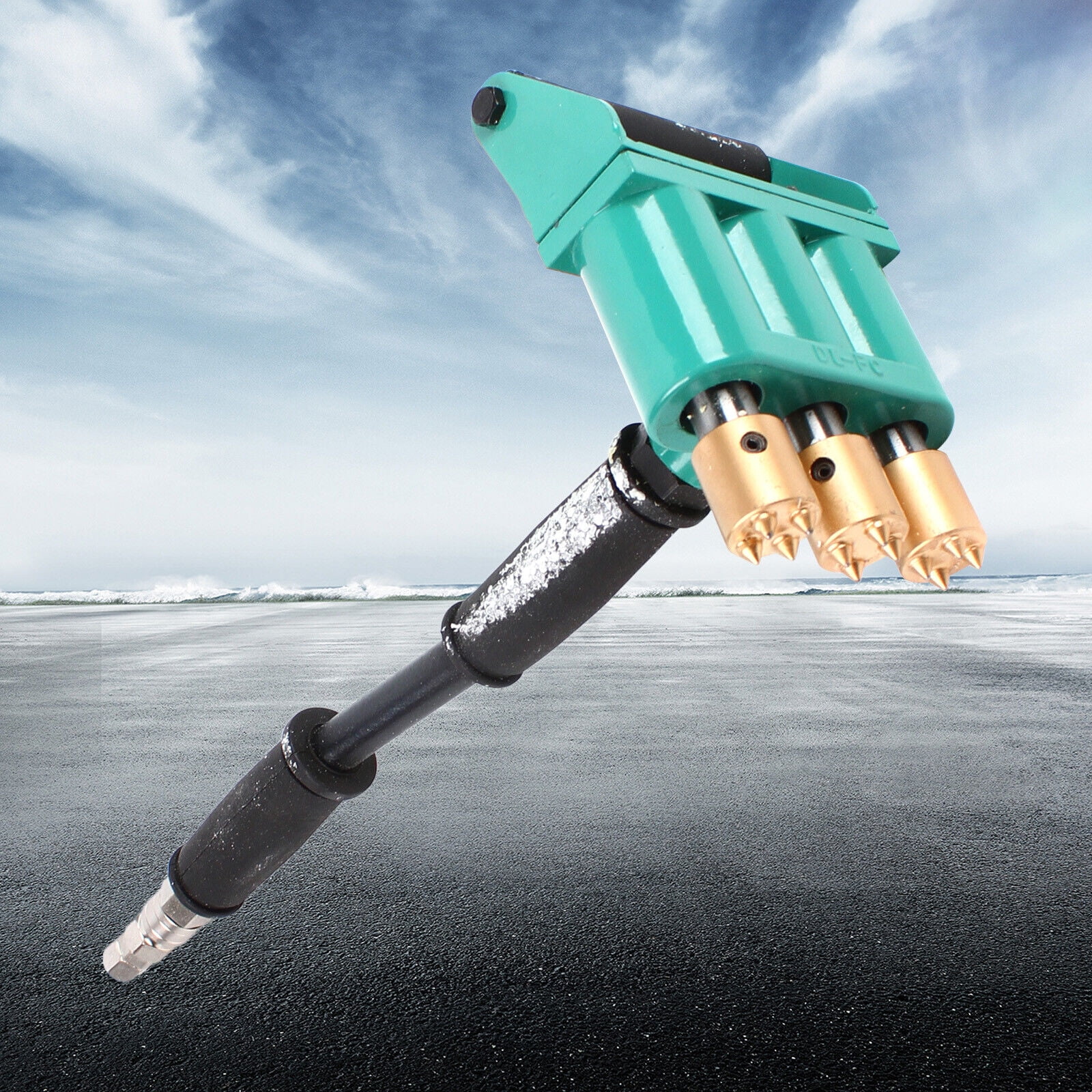 Handheld Air Scabbler 3-heads for Concrete Pneumatic Pavement Bridge ...