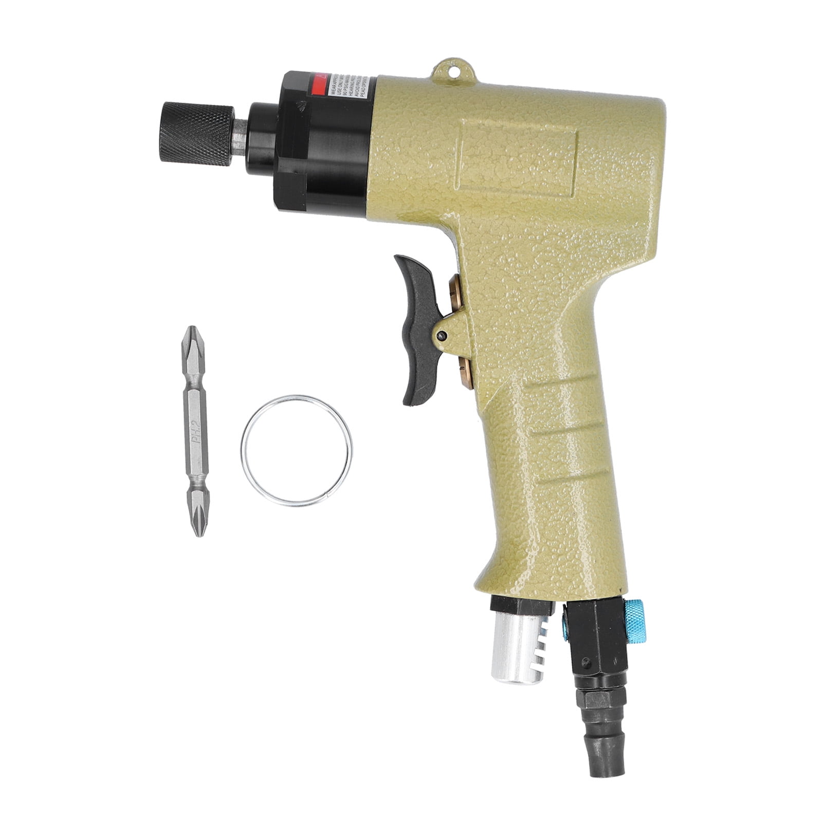 Handheld Air Screwdriver, 1/4in 10000rpm Portable Pneumatic Tool Set ...