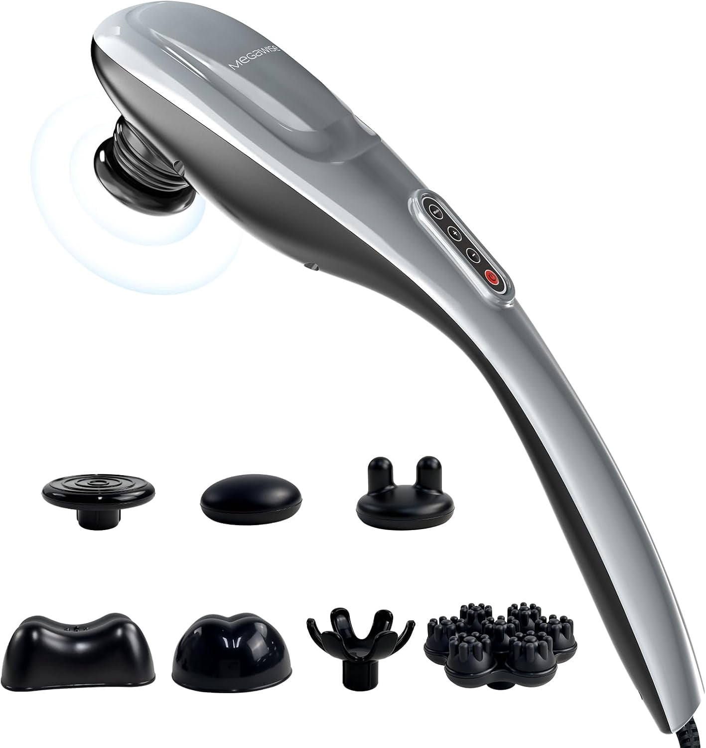 Handheld Back Massager | Deep Tissue Percussion Massage for Back, Neck ...