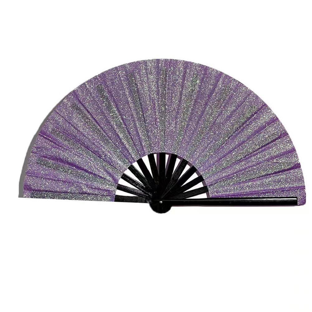 Handheld Bamboo Folding Fan, 13 x 25 in, Portable Cooling for Outdoor ...
