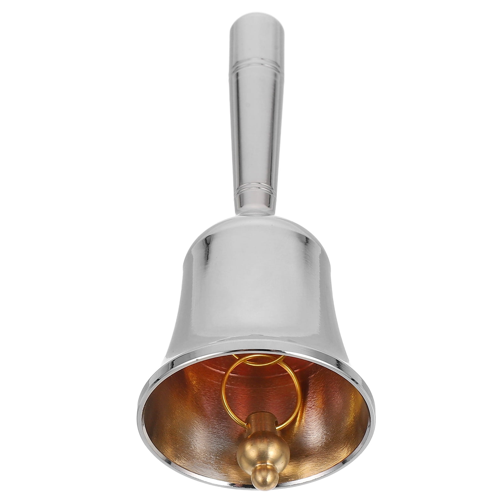 Raindrops Copper Wood Small Hand Bell Loud Signal for Meetings Classes ...