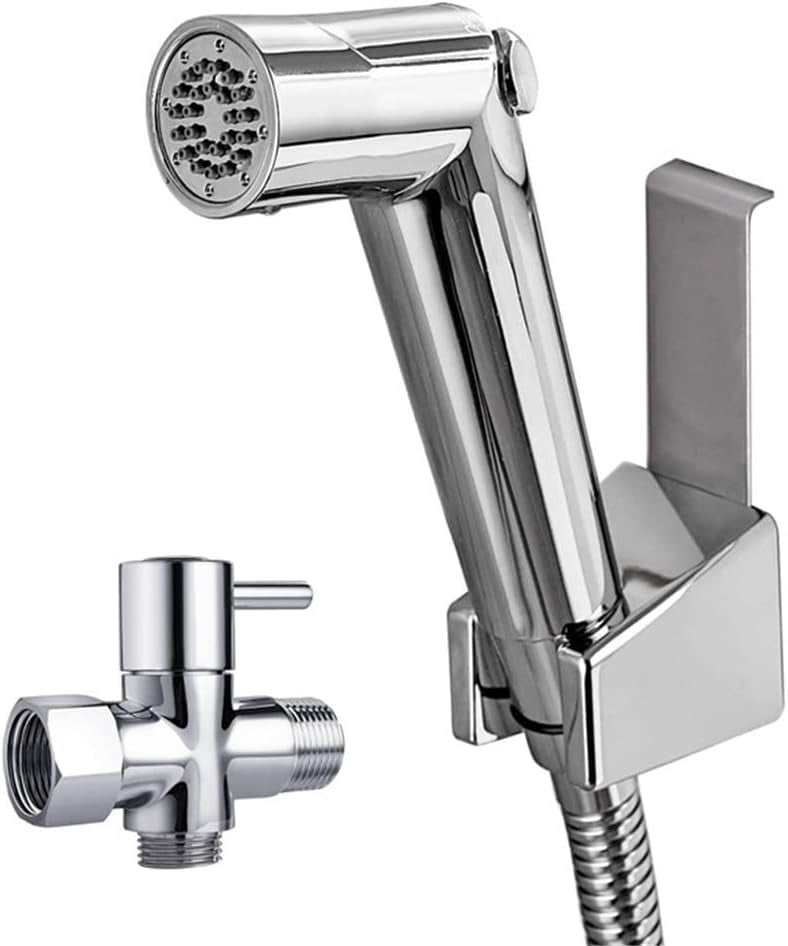 Handheld Bidet Shower Toilet Bidet Sprayer Set for Bathroom Stainless ...