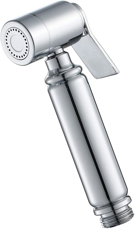 Handheld Bidet Sprayer Head Brass Bathroom Shower Bidet Tap Chrome ...