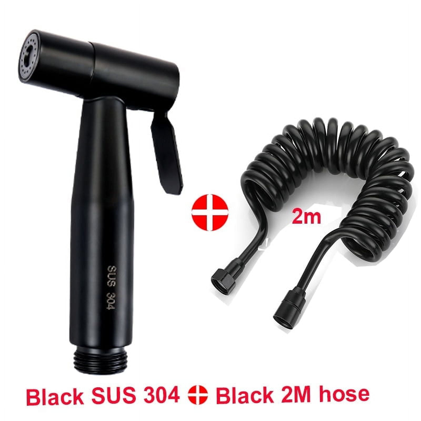 Handheld Bidet Sprayer Set 304 Stainless Steel Spray Gun Shower ...