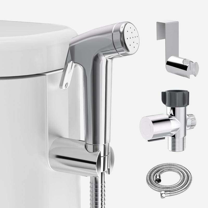 Handheld Bidet Sprayer for Toilet-Adjustable Water with Bidet Hose ...