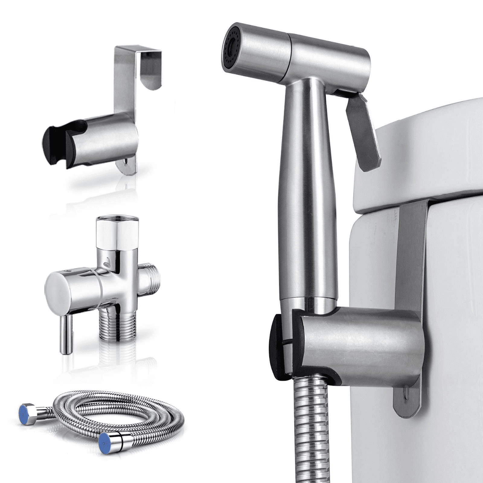 Bathlet Jet Spray Handheld Bidet Sprayer for Toilet, Adjustable Water ...