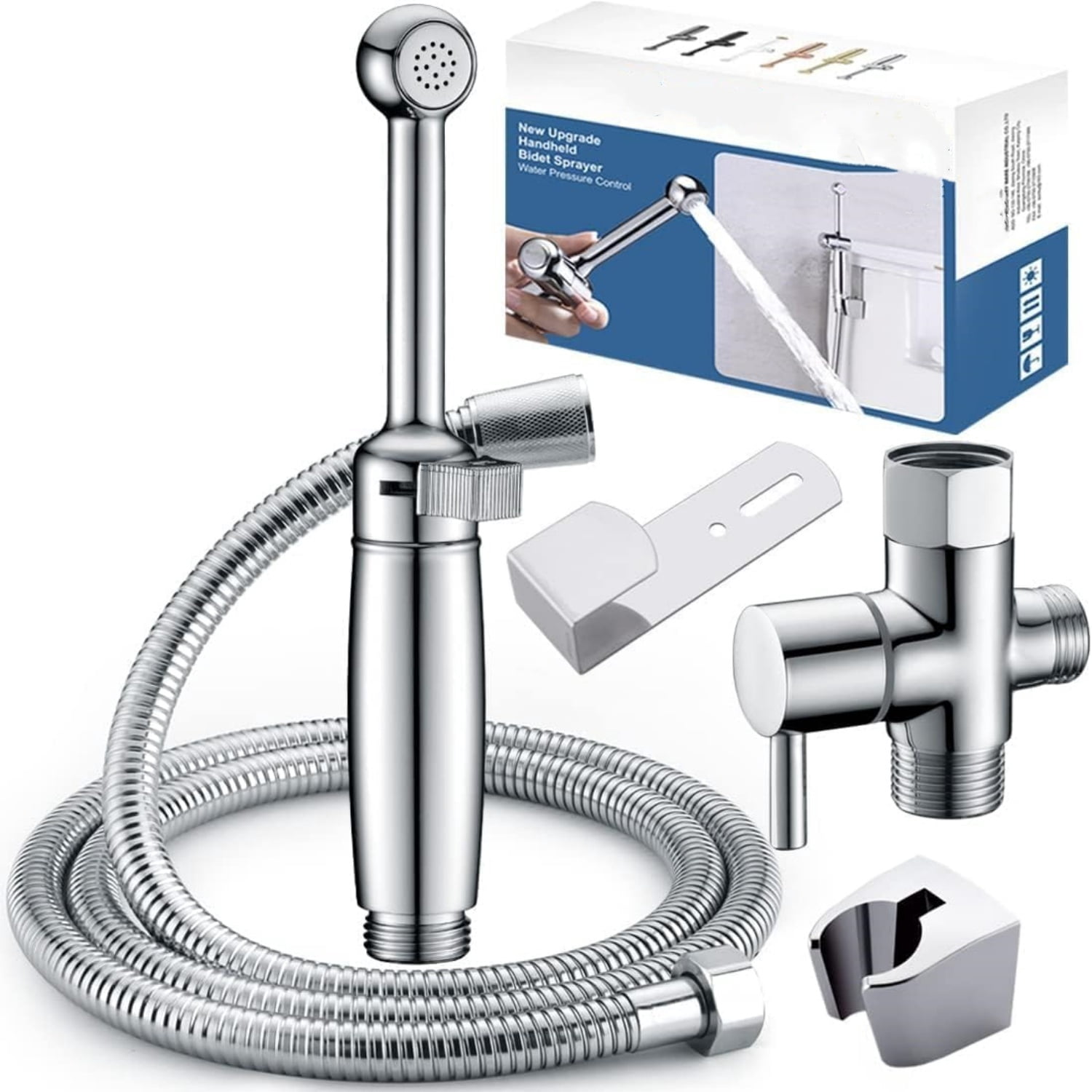 Handheld Bidet Sprayer for Toilet, Cloth Diaper Sprayer Set Hand Held ...