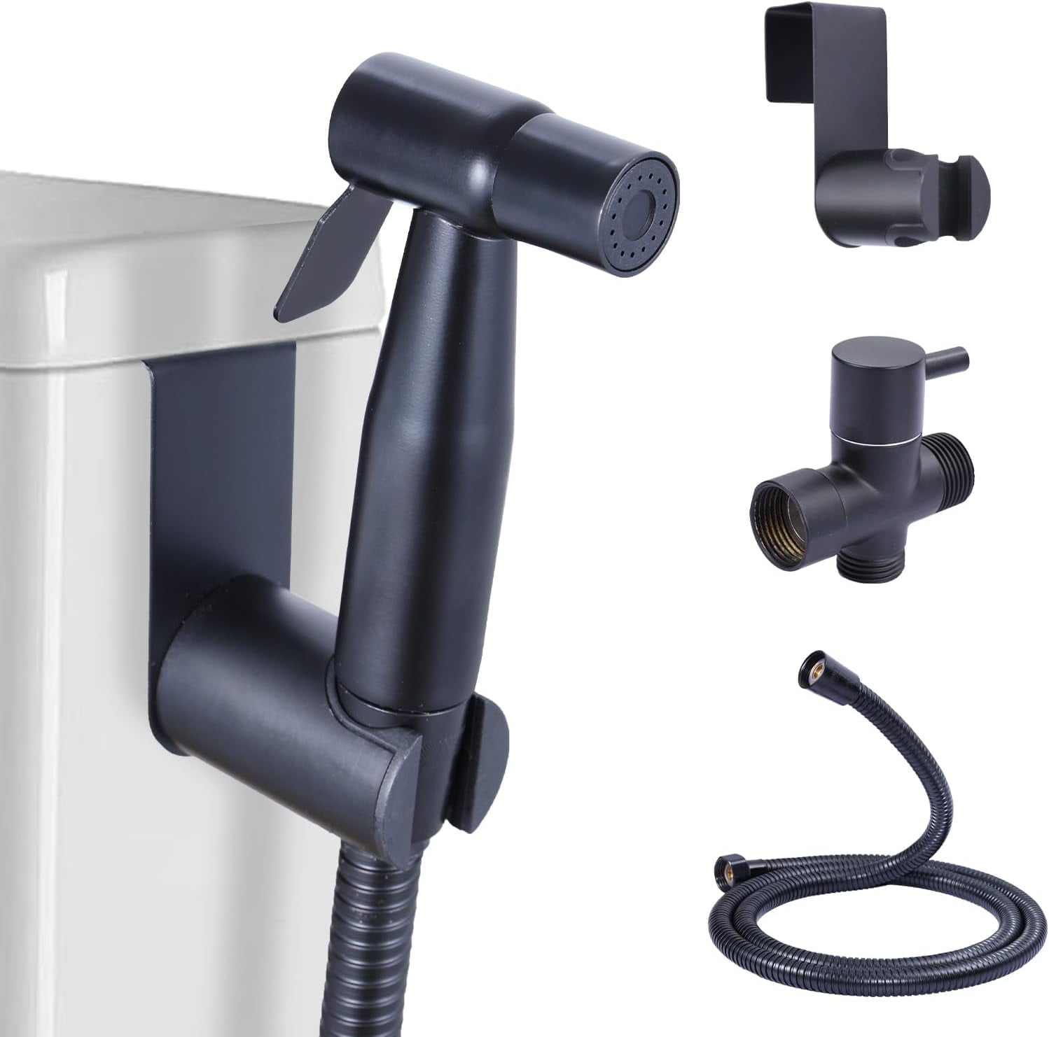 Handheld Bidet Sprayer for Toilet, Jet Spray Bidet Faucet for Cloth ...