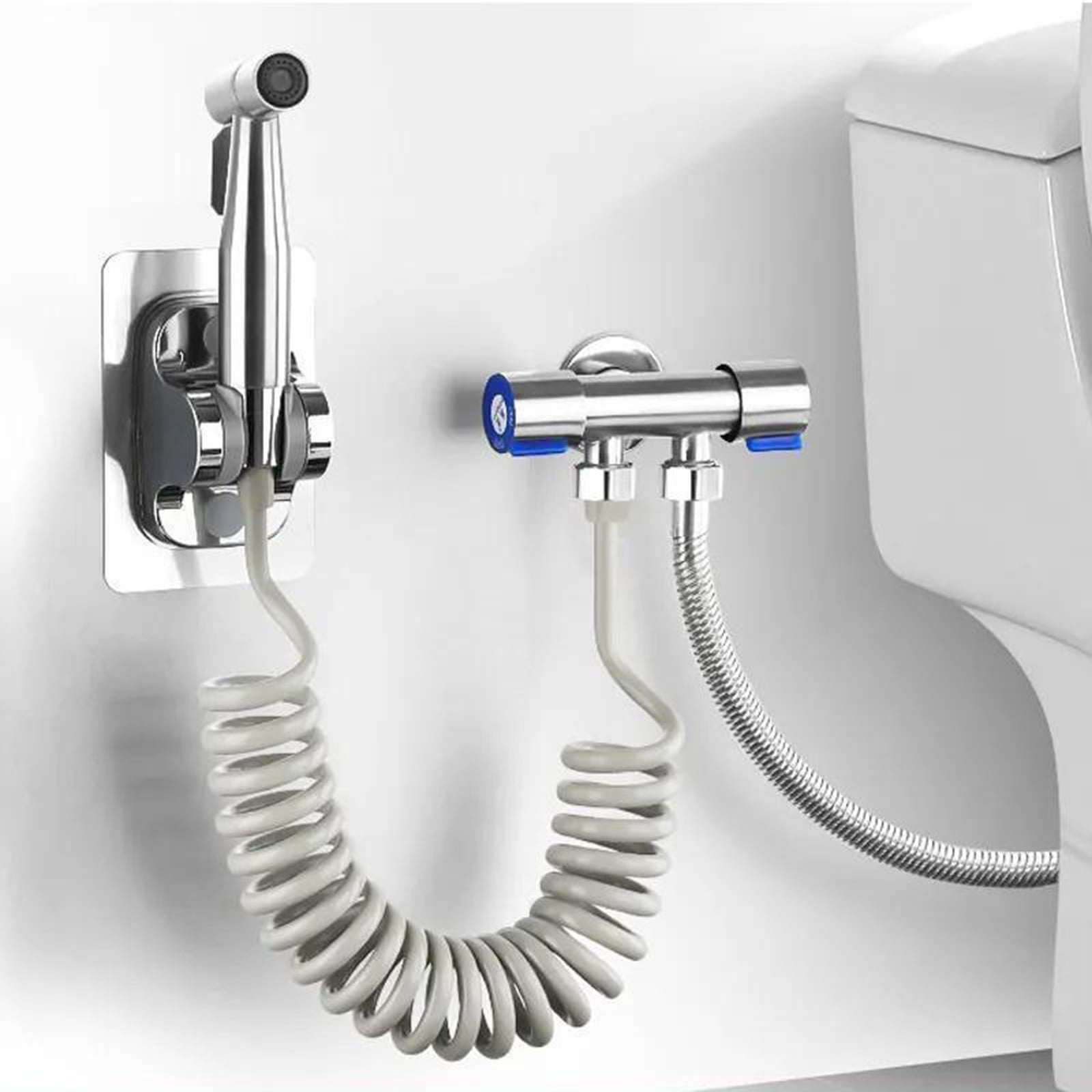 Handheld Bidet Sprayer for Toilet Kit,Adjustable Water Pressure ...