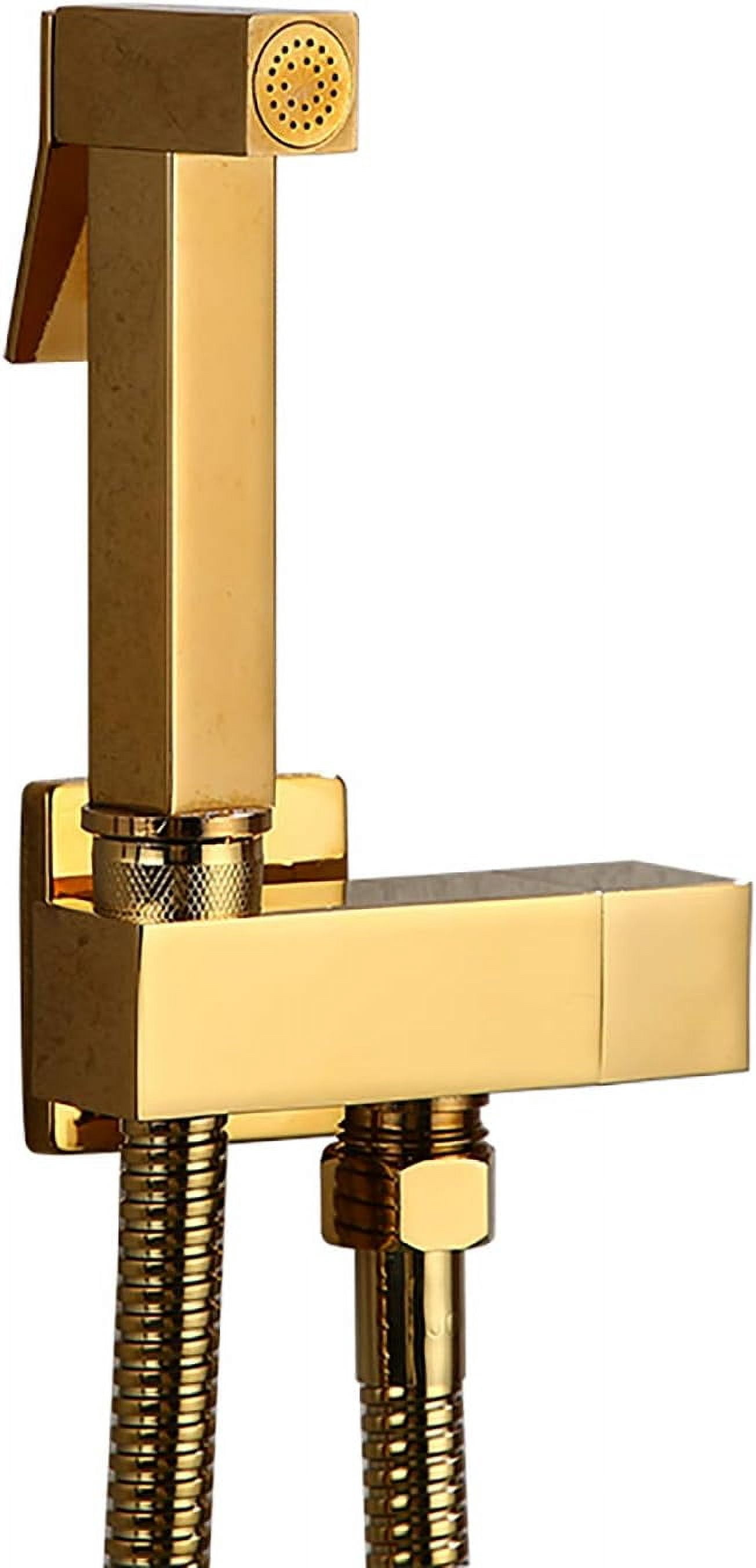 Handheld Bidet Sprayer for Toilet with Single Cold Water, Wall Mounted ...