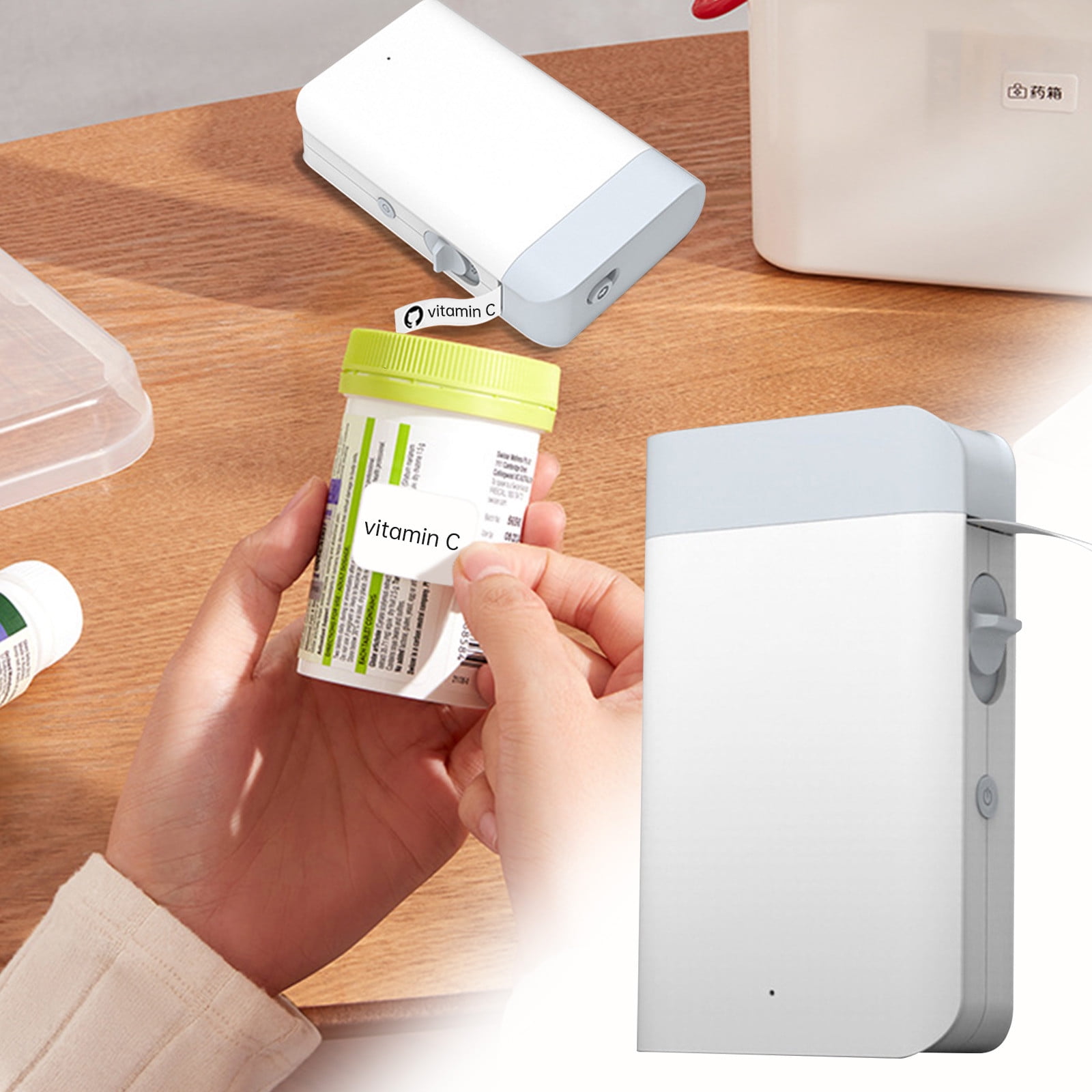 Handheld Bluetooth Label Printing Machine | Portable Thermal Label ...