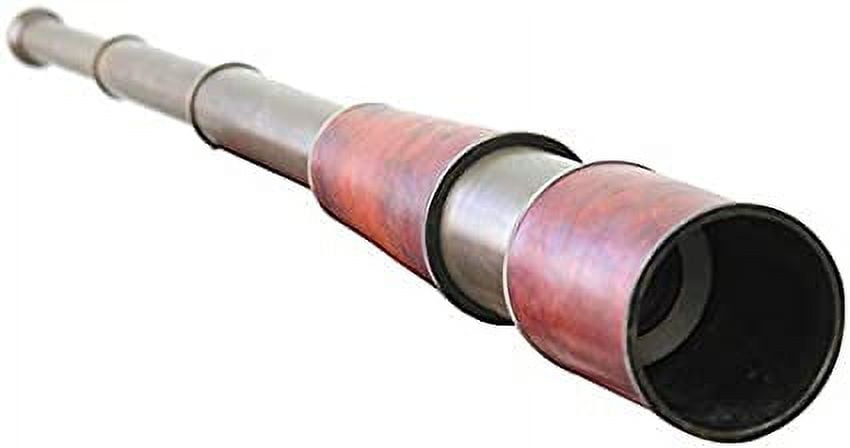 Handheld Brass Telescope Leather Covered Nautical Collector - Unique ...