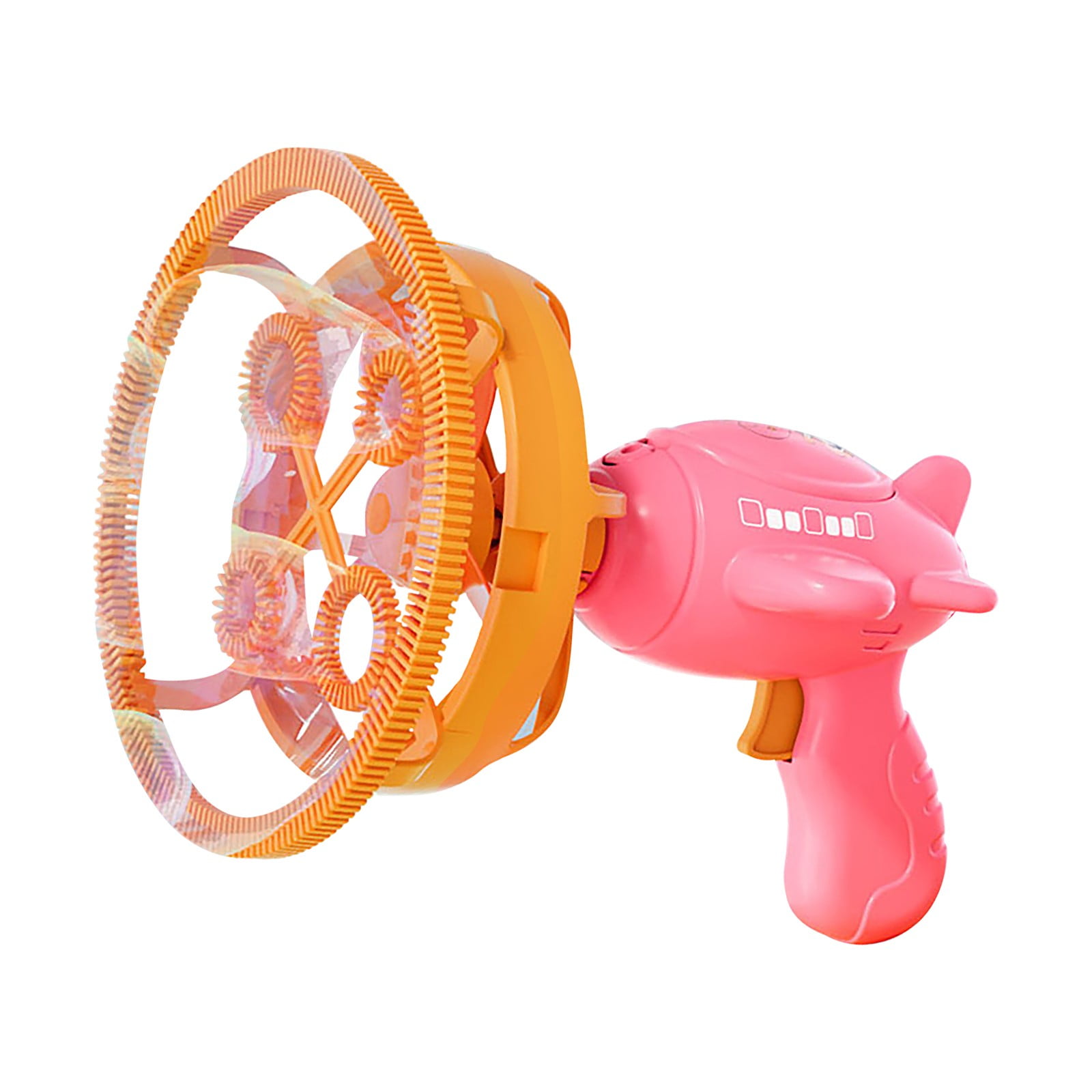 Handheld Bubble Gun Machine with 250ml Bubble Liquid, Automatic Bubble ...