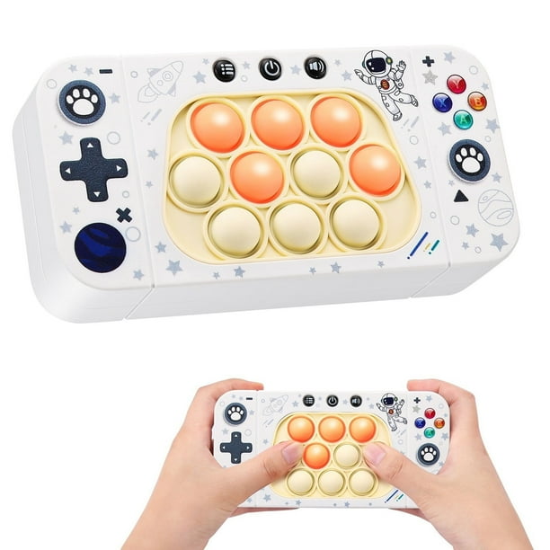 Handheld Bubble Pop Game Console, Bop It Game Light Up for Sensory and ...