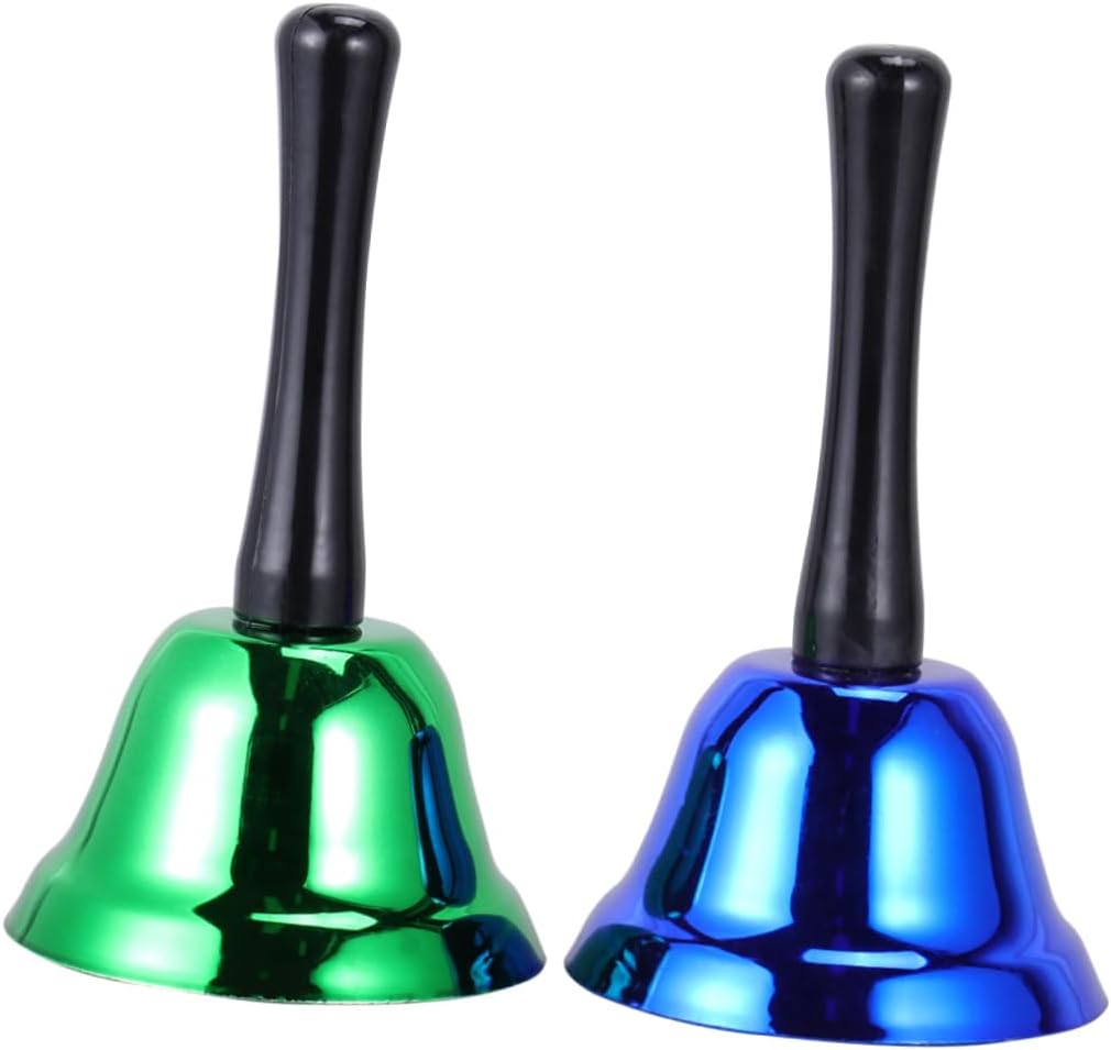 Jingle Rattle Bell Handheld Call Bell Handheld Jingle Bells Fun Dining ...