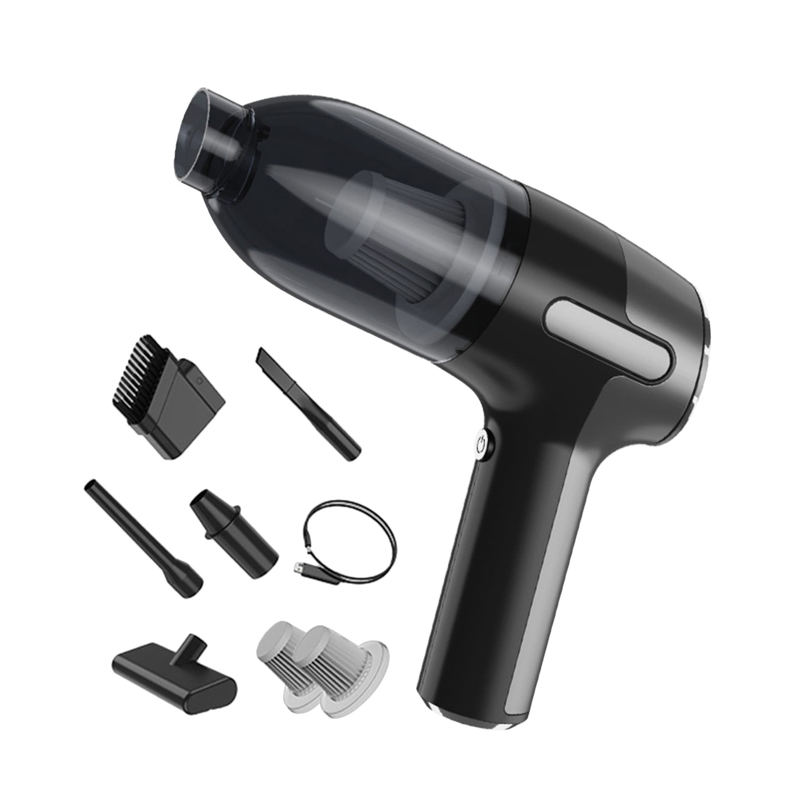 Handheld Car Mounted Vacuum Cleaner With Integrated Suction And Blowing ...