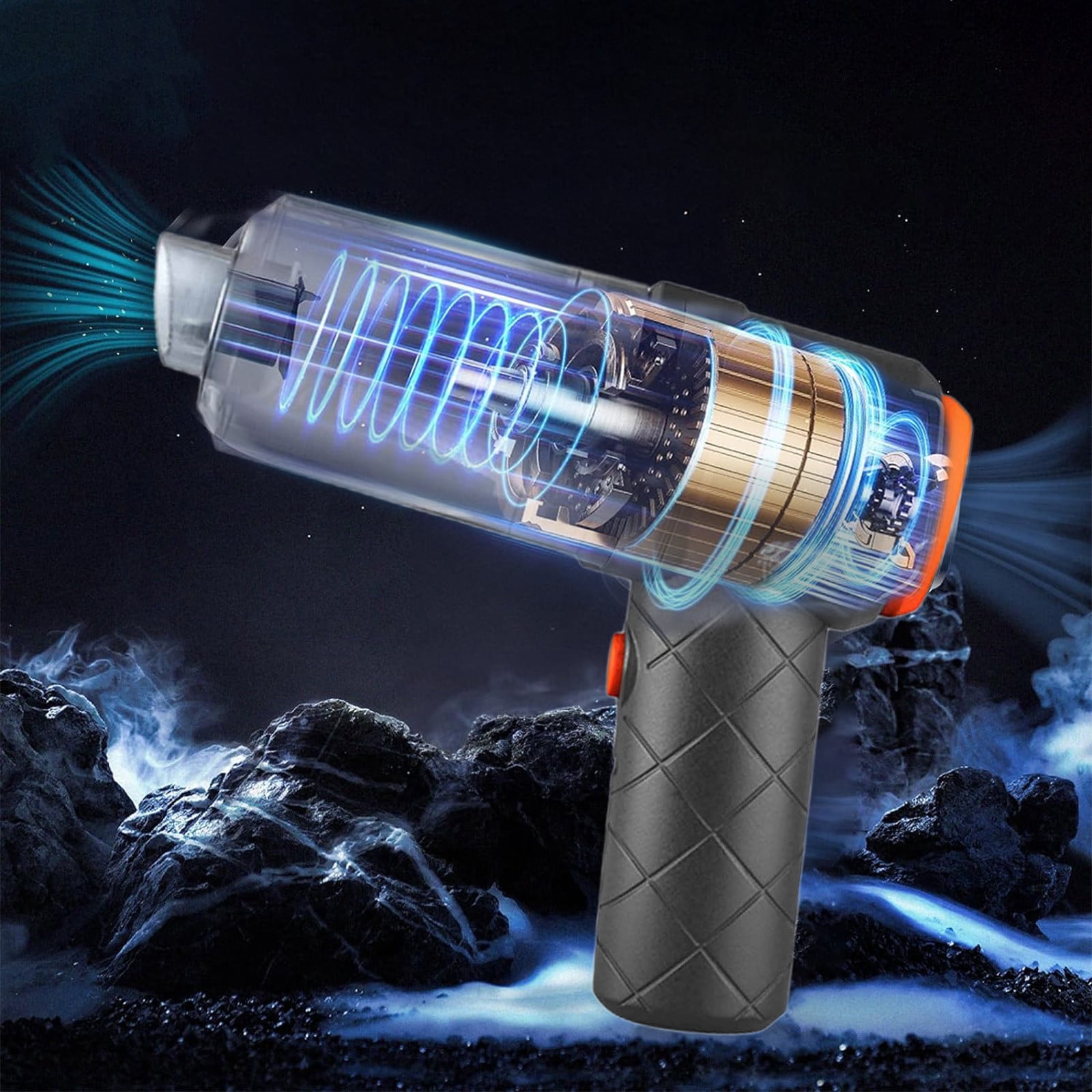 Handheld Car Vacuum Cleaner 120W Powerful Suction Small Car Vacuum ...