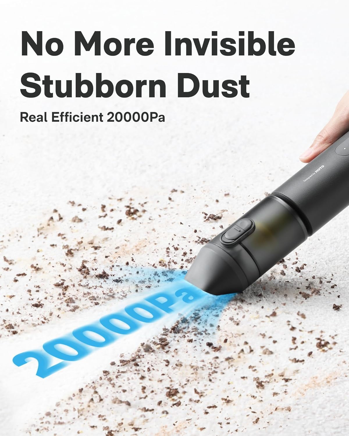 Handheld Car Vacuum Cleaner Cordless, 4-in-1 Portable Mini Vacuum with ...