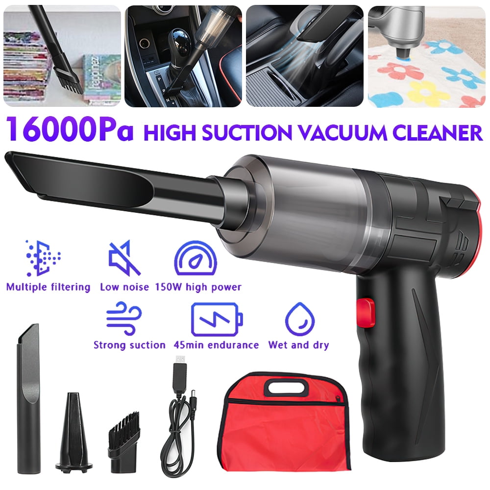 Handheld Car Vacuum Cleaner,Kepeak 16000Pa Vacuum Cleaner and Air ...