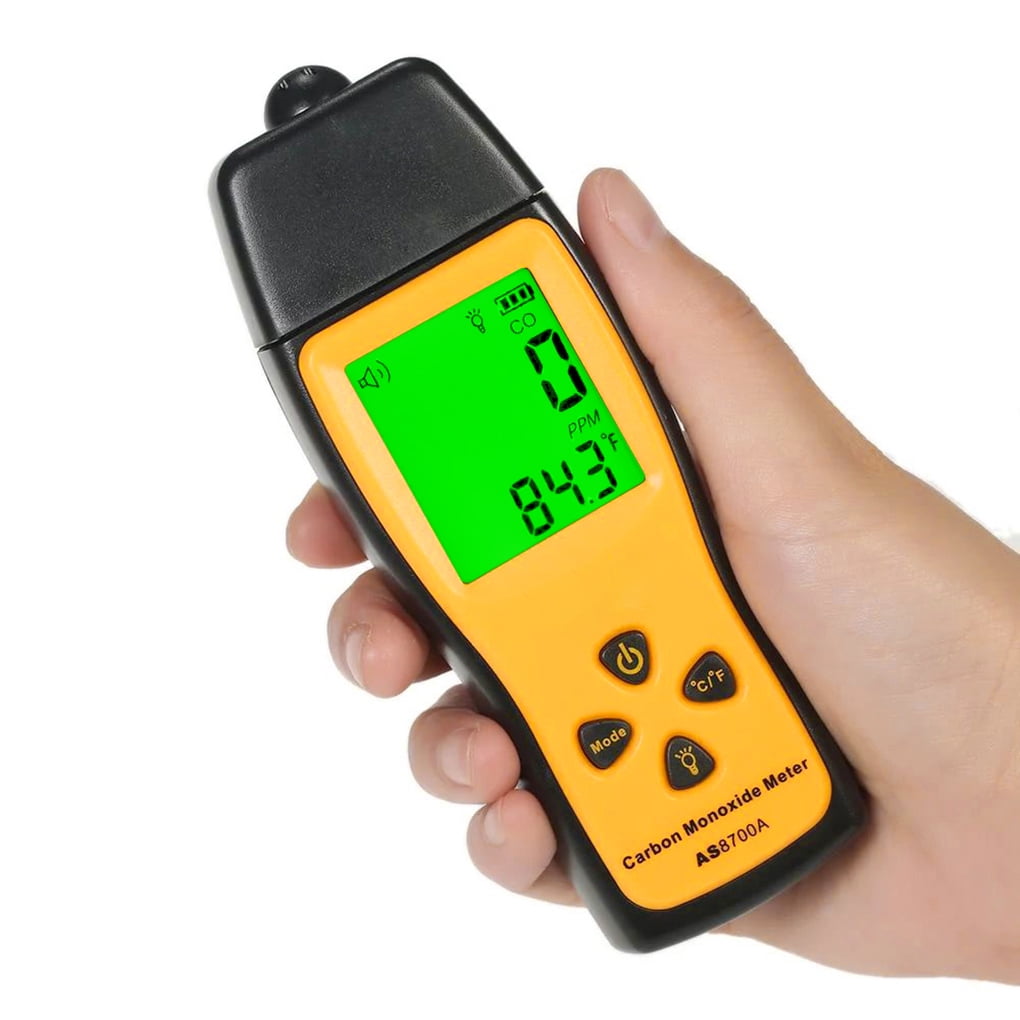 Handheld Carbon Monoxide Meter CO Detector Portable CO Gas Leak ...